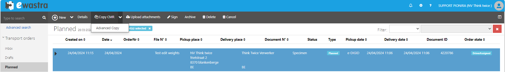 General Info | eWastra Documentation